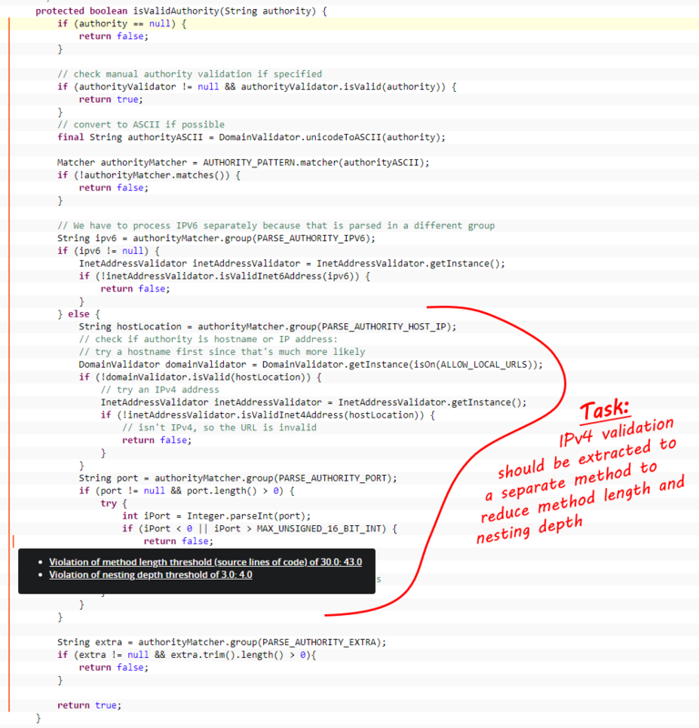Quality Tasks and Quality Goals